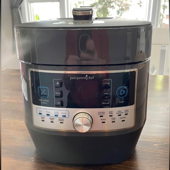 Pampered Chef | Kitchen | Pampered Chef Black Electric Cooker | Poshmark